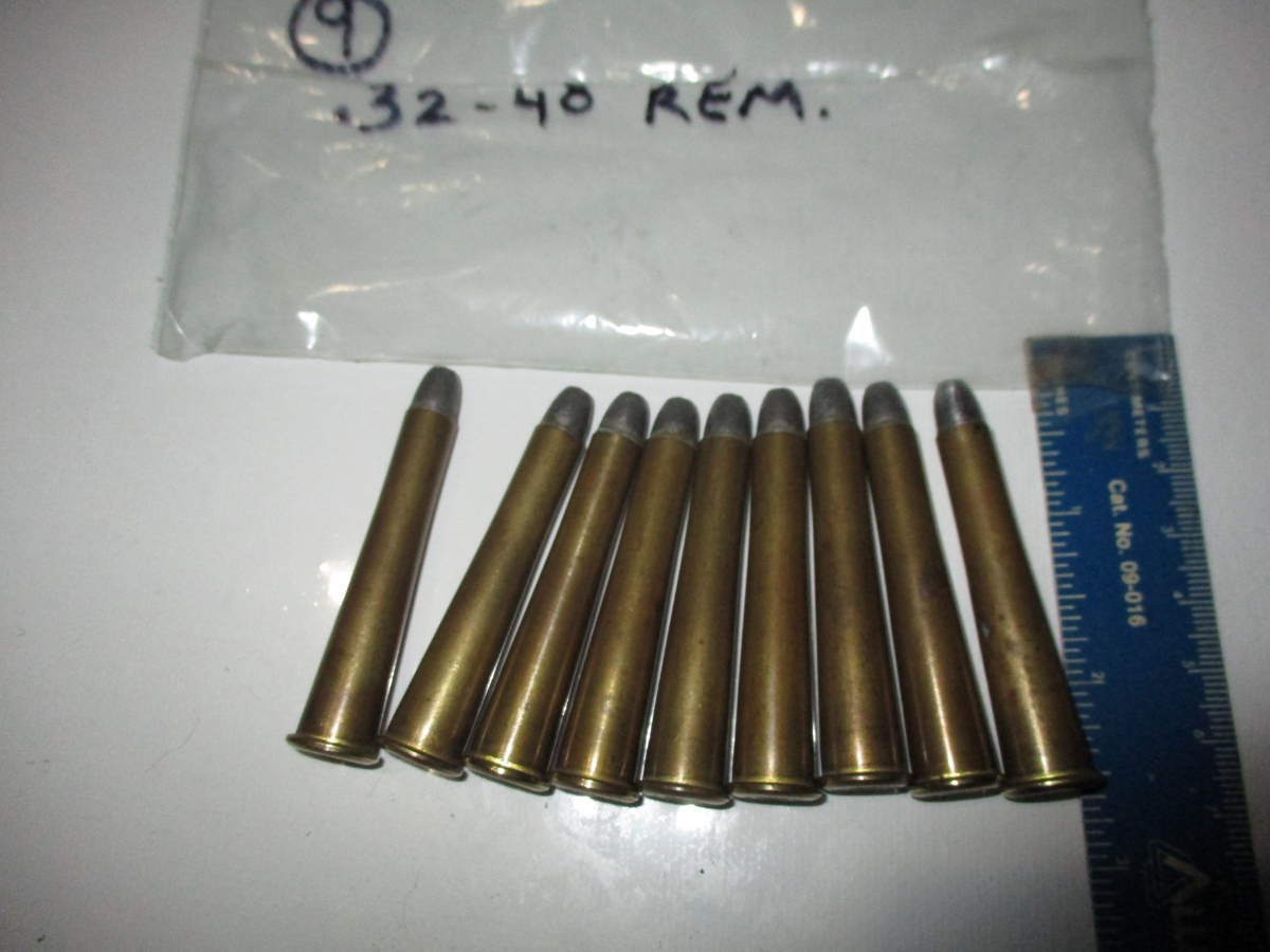 UMC 10 - ROUNDS OF .32-40 REMINGTON AMMO (NOT .32-40 WIN.) .32-40 ...