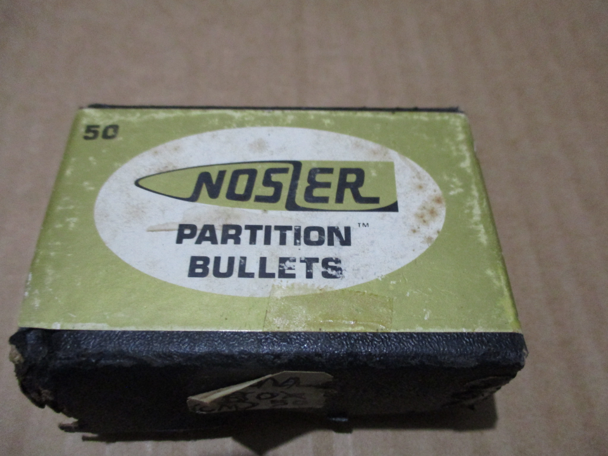 FULL BOX of 50 NOSLER .300 MAG. 150 Gr. PARTITION BULLETS ONLY .300 Win ...