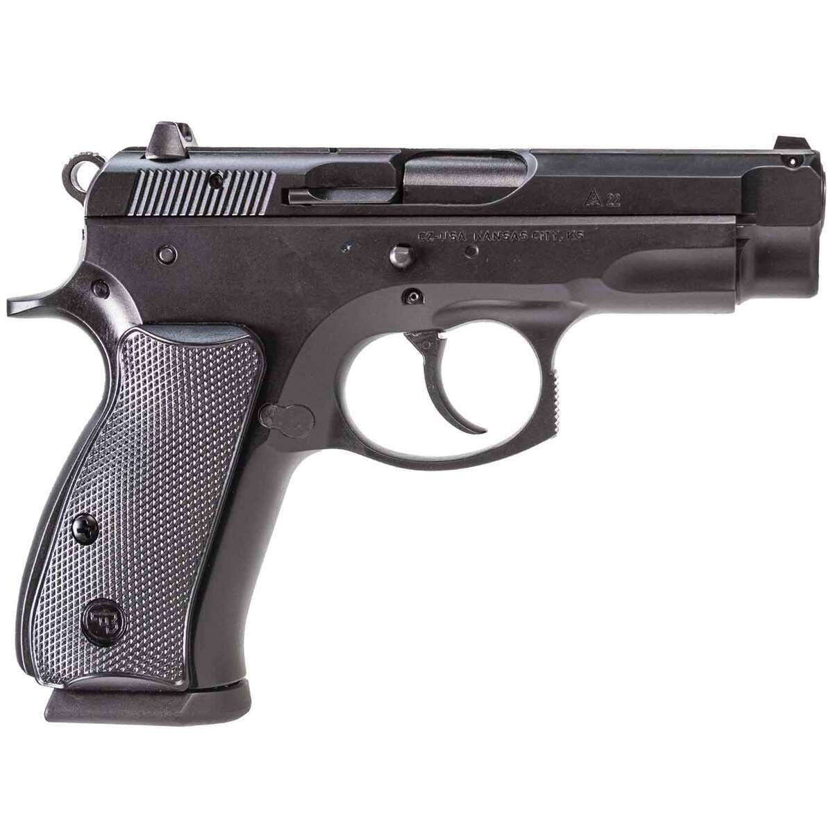 CZ USA CZ 75 COMPACT 9mm Luger 3.75in TACTICAL Black Polycoat Pistol 3 ...