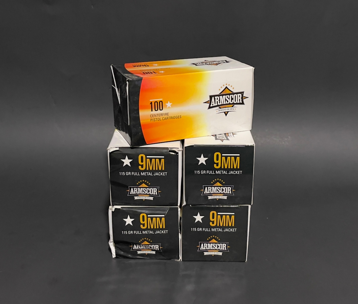 Armscor 500 ROUNDS OF 9MM 115 GRAIN FMJ $0.40/RD 9mm Luger 17184239 ...