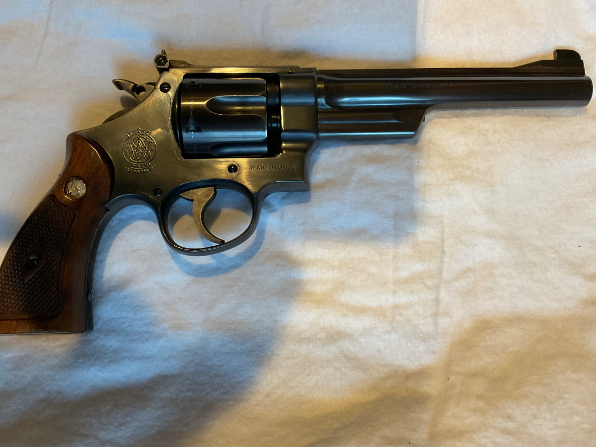 Smith & Wesson 38/44 Outdoorsman .38 Caliber 17358535 - GunAuction.com