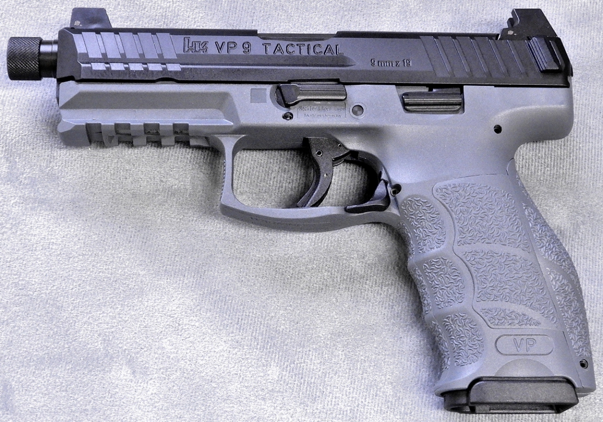 Heckler & Koch HK VP9 Tactical Grey 9mm NS 3 10 rd Mags Factory NEW NIB ...