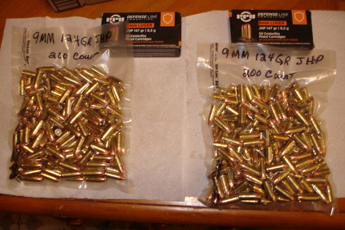 PPU defense /GFL 100 9MM PPU 147 GRAIN / 400 NEW 124 GRAIN 9MM 9mm ...