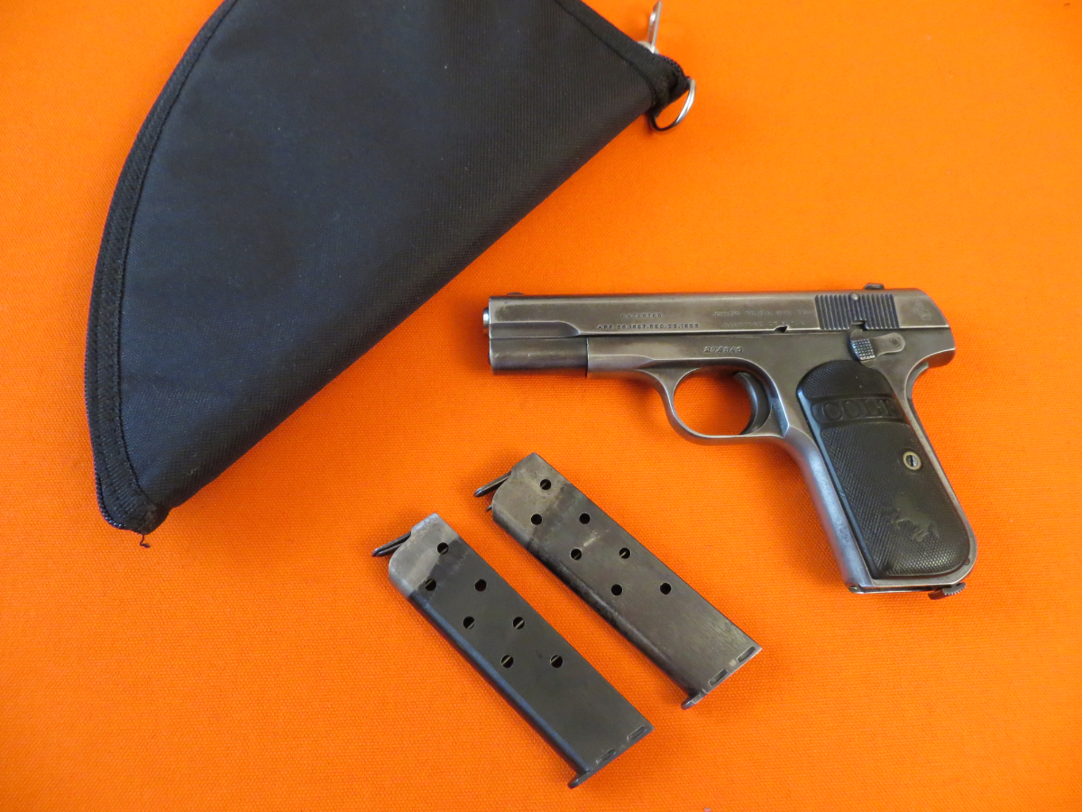 Colt Model 1903 Caliber .32 ACP Vintage .32 Auto (7.65 Browning ...