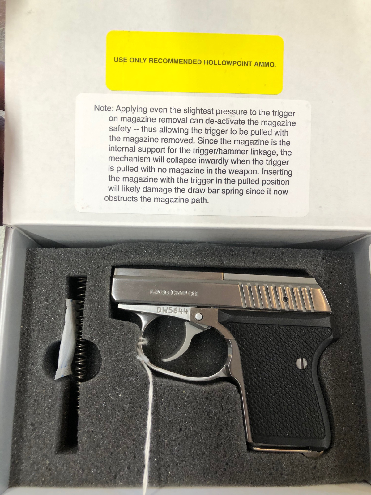 SEECAMP LWS 380 .380 ACP 17281154 - GunAuction.com