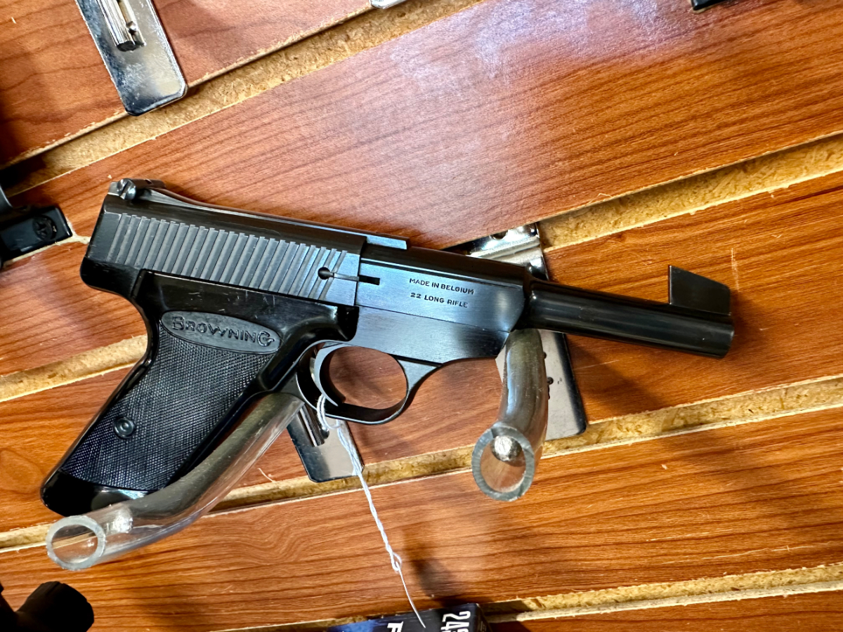 Browning Belgium .22LR #5826P2 one magazine pitting left side of barrel ...