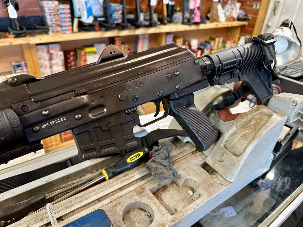 Zastava Arms PAP M85 SERBIAN INCLUDES ROMEO5 SIG SAUER AND LIGHT WITH ...