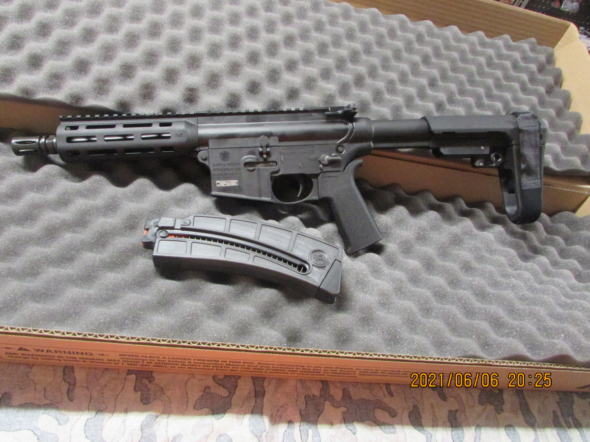 Smith & Wesson M&P 15-22P Pistol 22 Long Rifle New in box .22 Long ...