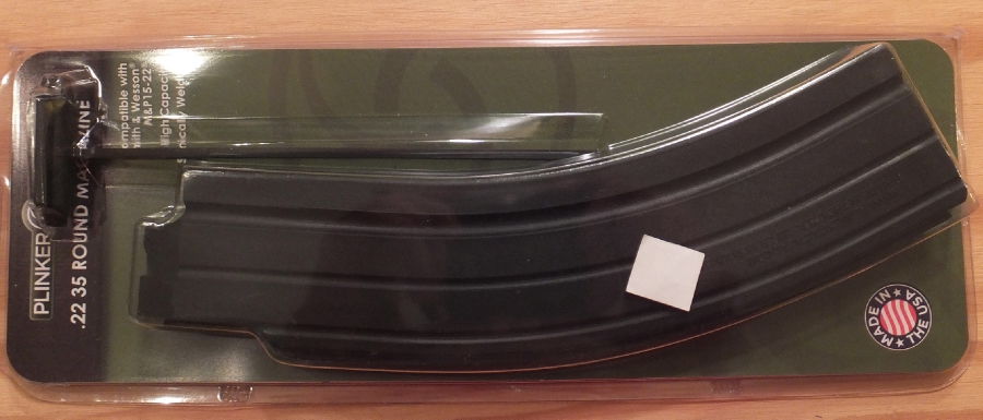 Smith & Wesson S&W 15-22 Plinker Tactical 35 round magazine .22 LR ...