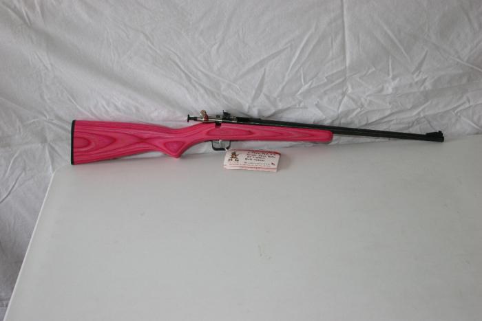 Cricket Rifle Co. Keystone Cricket Rifle Pink Laminated Stock 22 Lr New ...