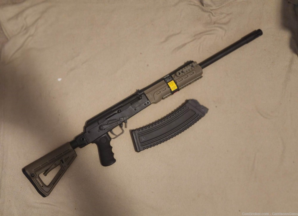 Kalashnikov USA KS-12 Tactical FDE Semi-Automatic 12 Gauge - KS-12TFDE ...