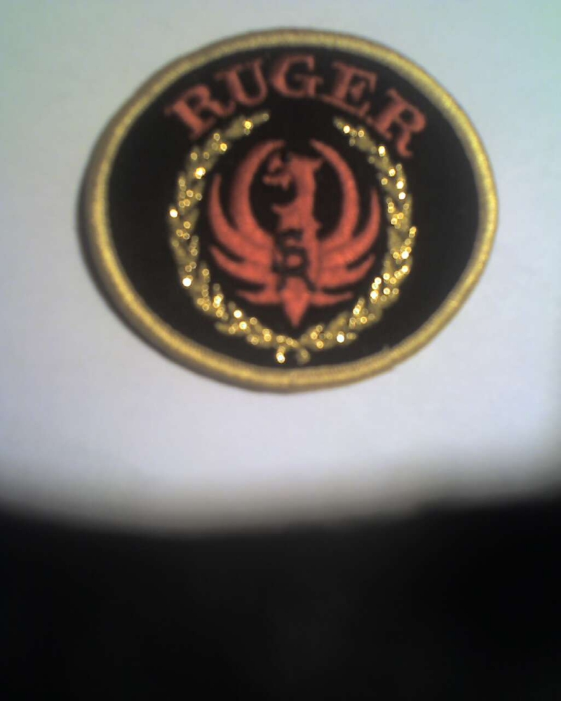 Ruger logo patch 10349914 - GunAuction.com
