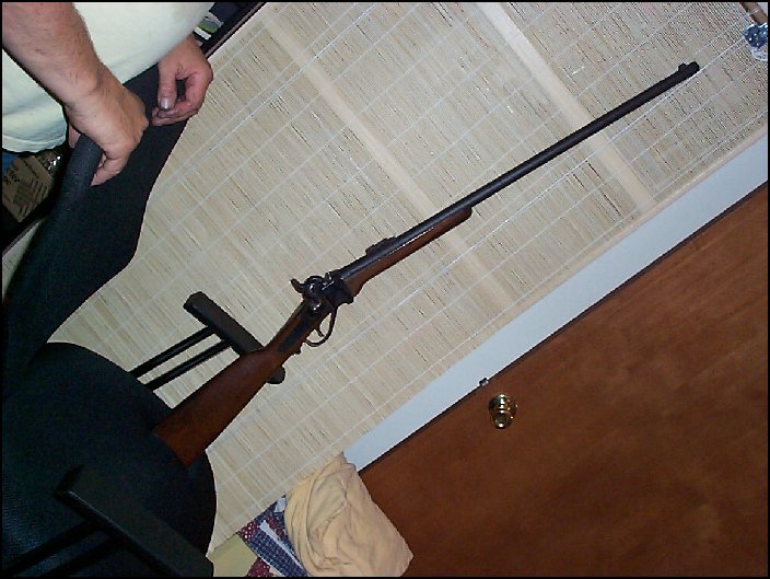 Iab 1863 Sharps Reproduction Rifle Black Powder For Sale at GunAuction ...