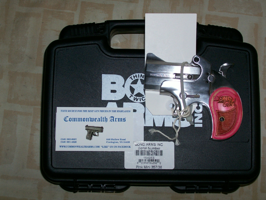 Bond Arms Mini Bond Girl .357 Magnum New In Case .357 Magnum For Sale ...