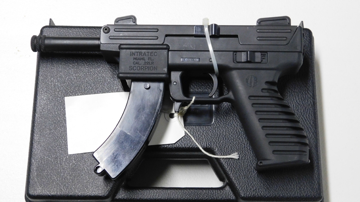Intratec Tec 22 Scorpion .22lr Exc. In Factory Case .22 Lr For Sale at ...
