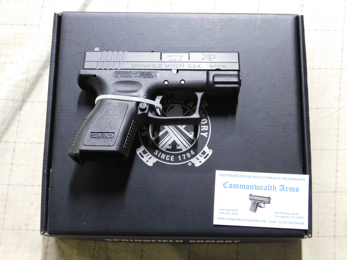 Springfield Armory XD Defender Subcompact 9mm NEW IN BOX 9mm Luger ...