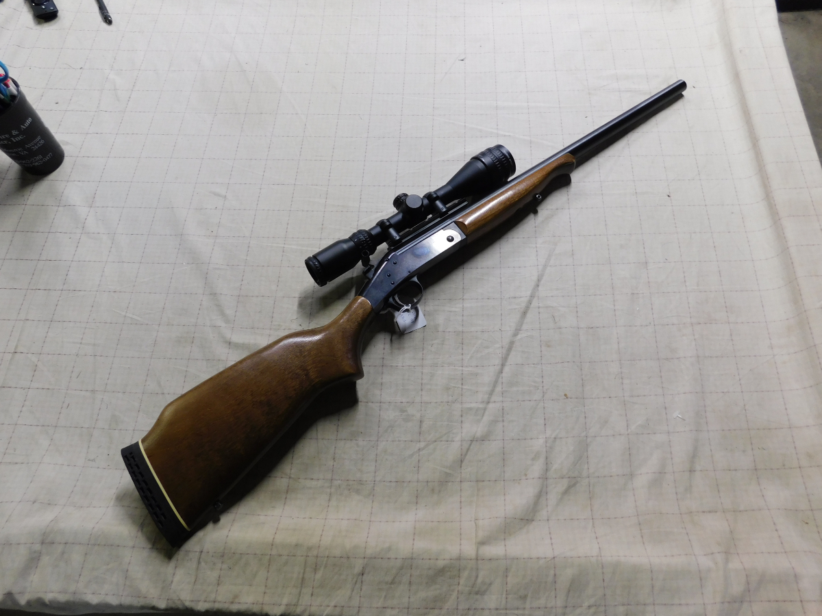 New England Arms SB2 "Handi Rifle" Heavy Barrel .223 with Hawke Scope ...