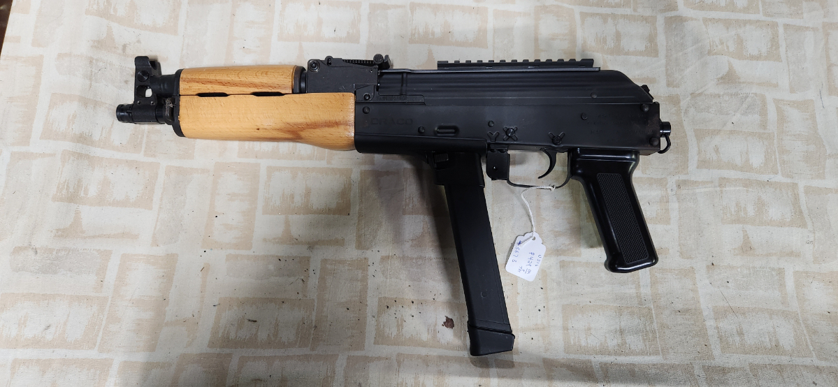 Century Arms DRACO NAK9 9mm pistol Excellent 9mm Luger 17354602 ...