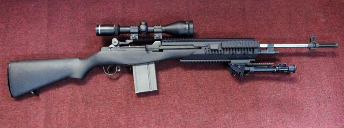 Springfield Armory M1A UNFIRED MANY EXTRAS SSBRL,QUAD RAIL,BI-POD ...