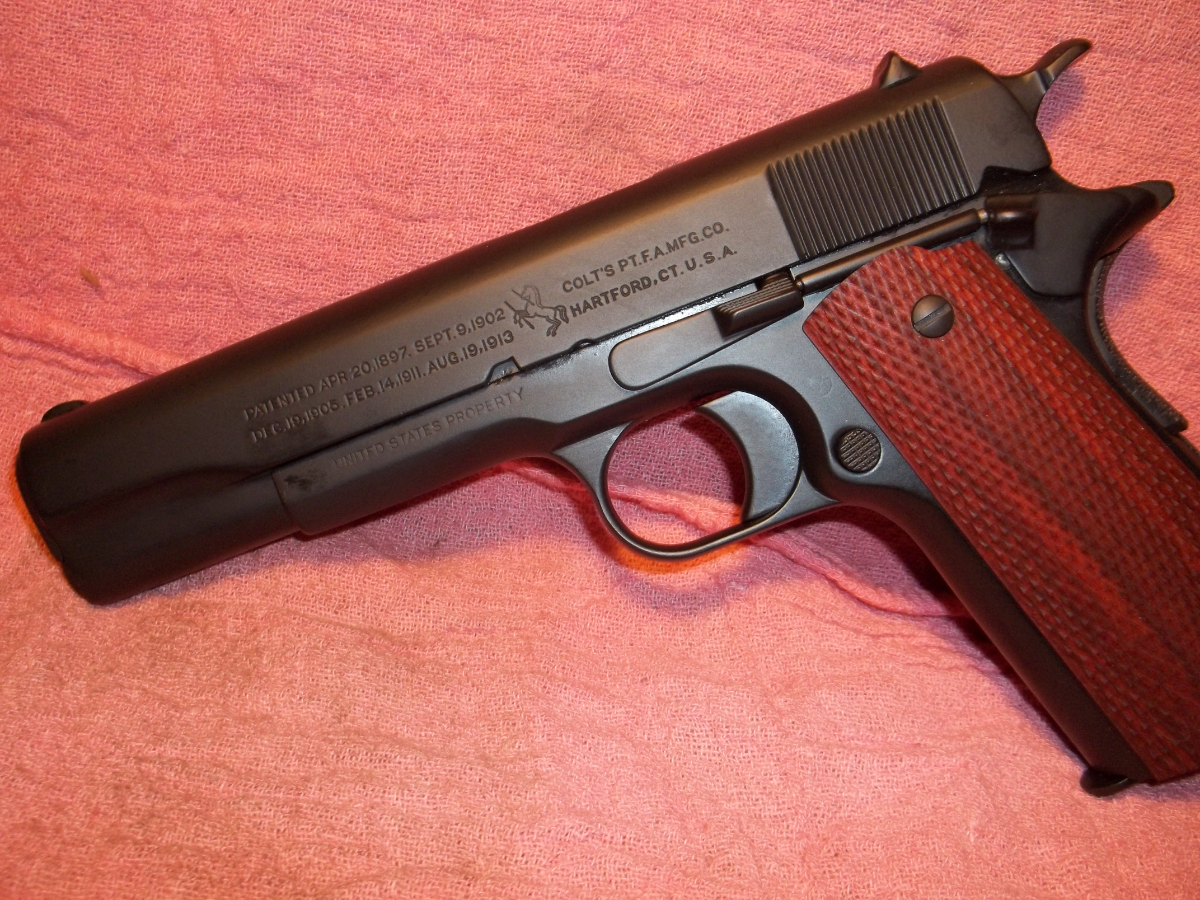 Colt 1918 Model 1911 Factory Rework in 1945 .45 ACP 17101519 ...
