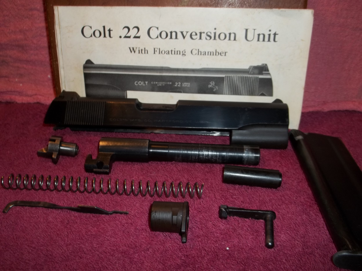 Boxed Colt .22LR Conversion Unit .22 LR 17146885 - GunAuction.com