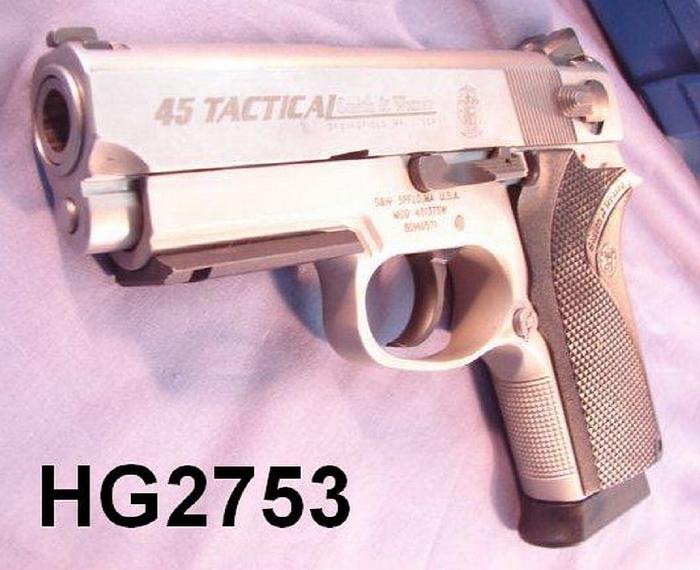 Smith & Wesson S&W .45 Acp 4513 Tsw Tactical 3 Mags Hg2753 For Sale at ...