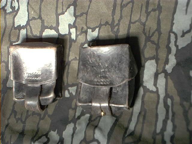 Spanish Mauser Ammo Pouch / Cartridge Box X2 For Sale at GunAuction.com ...