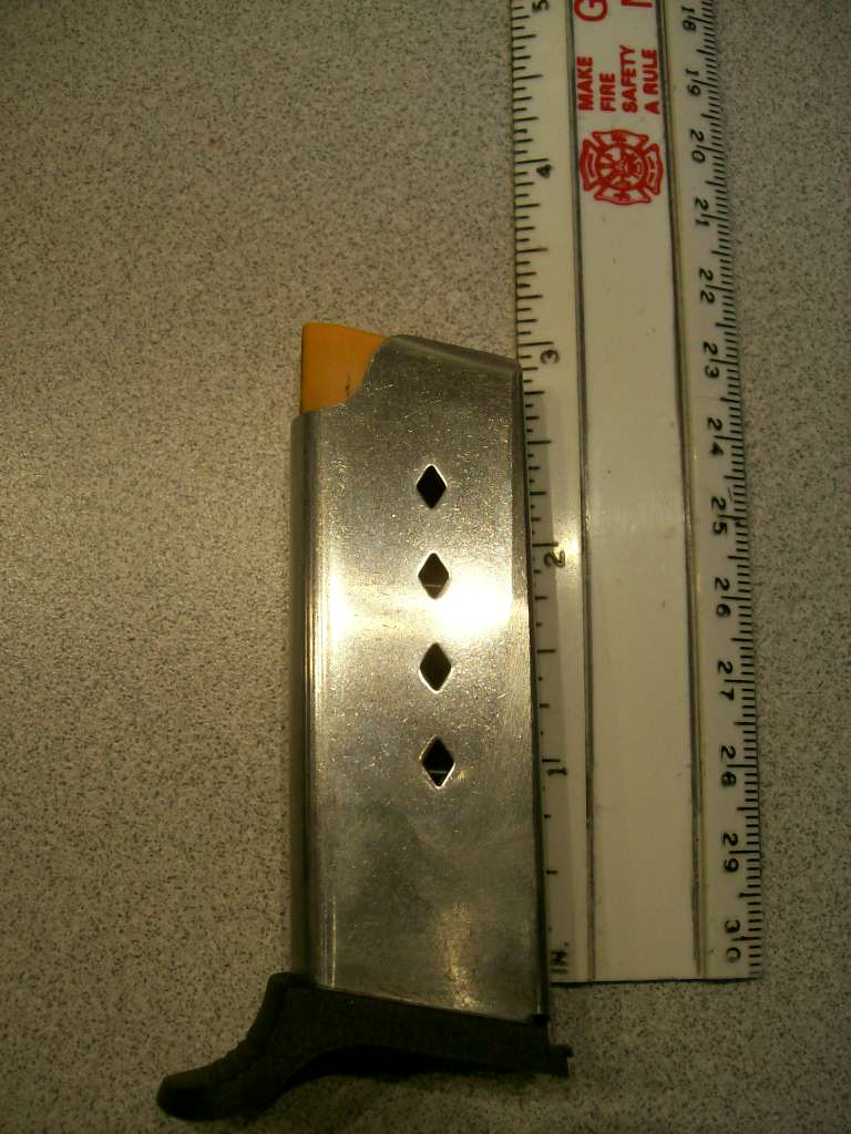 AMT 380 BACKUP Mag 5 rd 380 S.S. with finger rest .380 ACP 15377721 ...