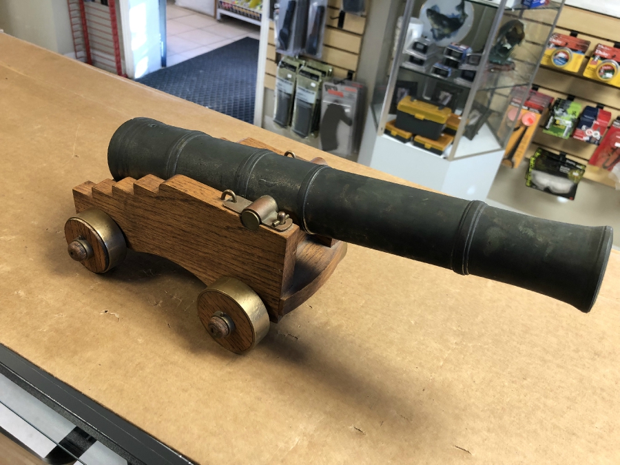 Up For Auction Is A Black Powder Cannon Nice For Sale at GunAuction.com ...