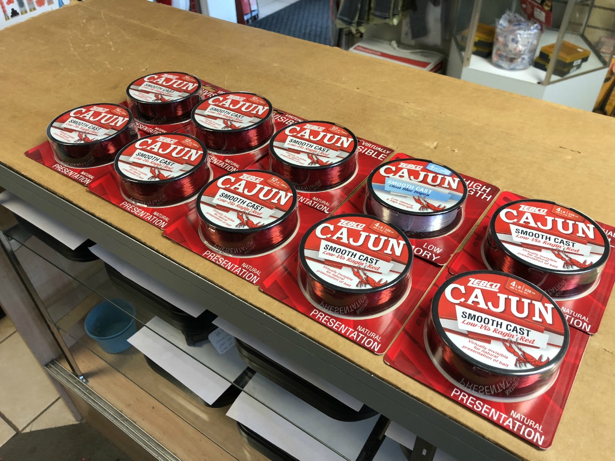 3,300 Yards Cajun Line Low-Vis Ragin' Red Fishing Line. New Line For ...