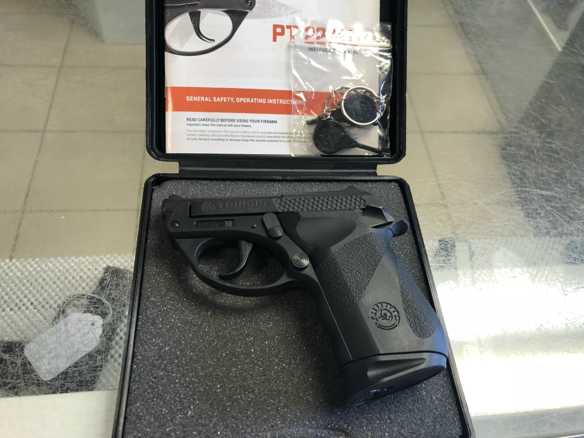 Taurus M22 Double 22 Long Rifle 2.3 Inch 8+1 Black Polymer Grip Blued ...