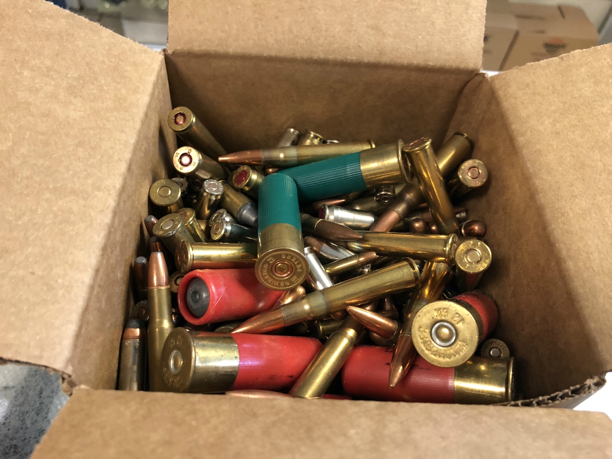 358 Rounds Assorted Ammunition Some New Some Reloads Excellent .58 ...