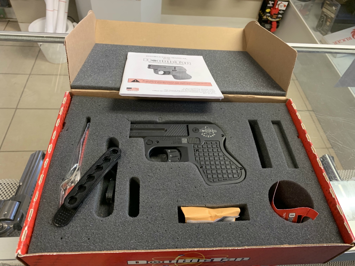 Double Tap Defender Over/Under Derringer Break Open Pistol Nice ...