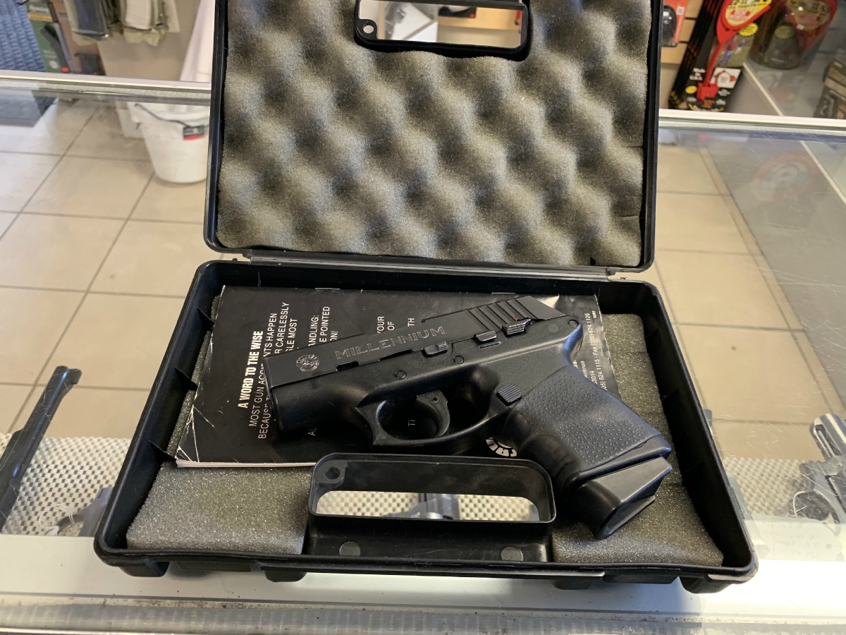 Taurus Model Pt140 Millenium Semi-Auto Pistol 10 +1 Magazine Rubber ...