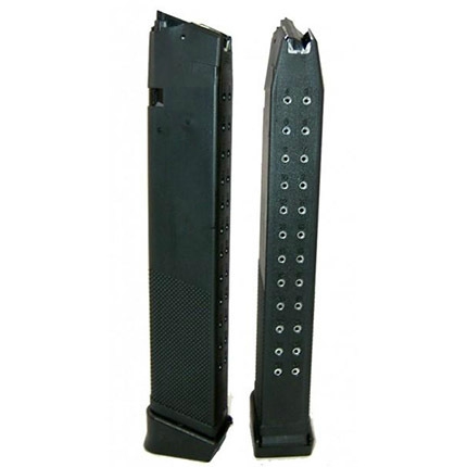 TWO RWB GC45 RWB MAG GLOCK 45ACP 26RD STEEL LINED BLACK POLYMER NEW .45 ...