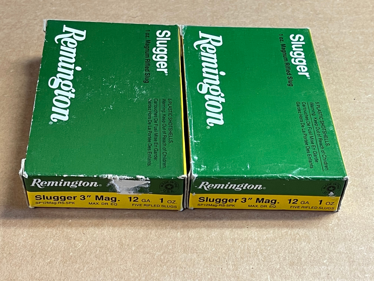 10 ROUNDS 12 GAUGE 3 INCH SLUGGER RIFLED SLUGS NEW IN BOXES 17126440 ...