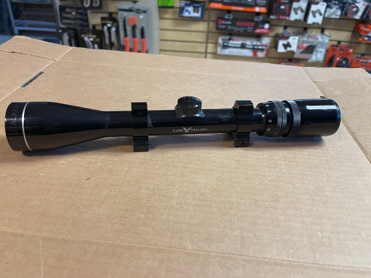 GAME STALKER 3-9X40 RIFLE SCOPE IN FAIR CONDITION SOLD AS IS 17246671 ...