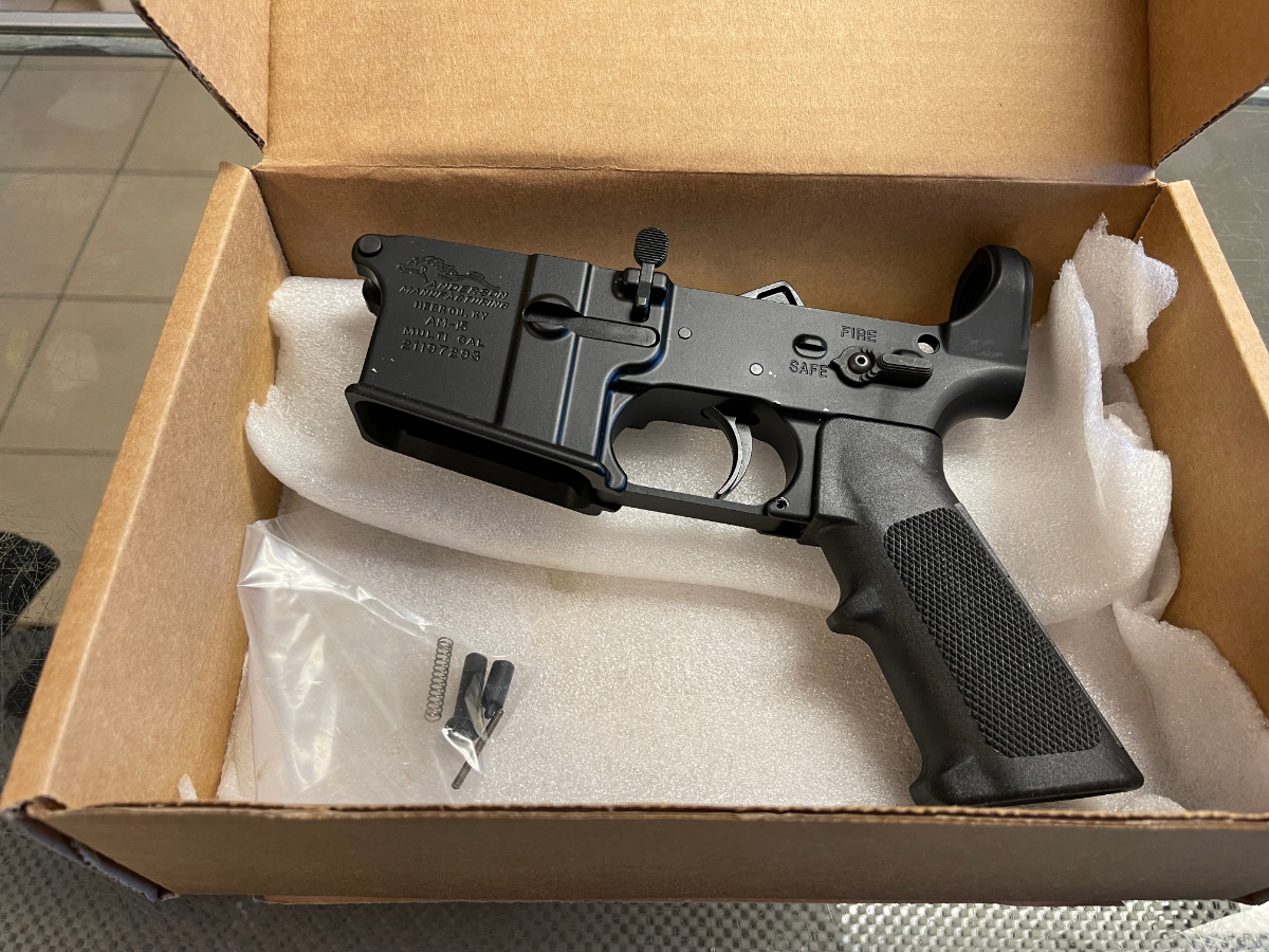Anderson AM-15 Assembled Lower Receiver Featuring Ambidextrous Safety ...