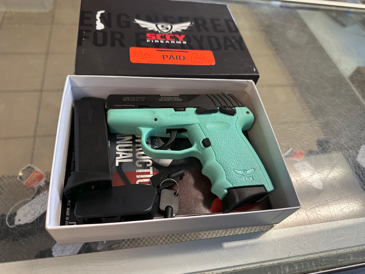 SCCY Industries MODEL CPX-4 SEMI-AUTO PISTOL ROEBUCK QUAD-LOCK 2.96 ...