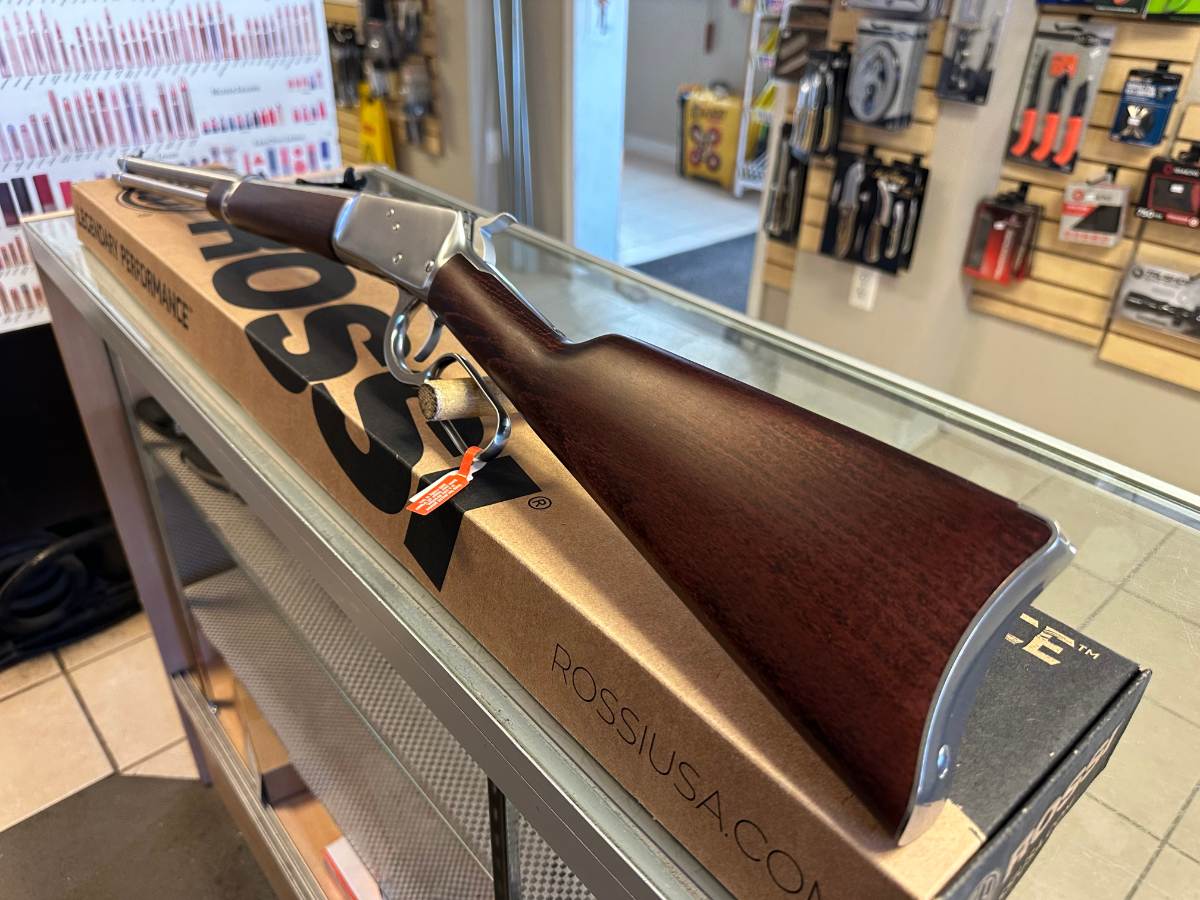 Rossi R92 Carbine 10+1 Capacity 20" Round Barrel Stainless Steel Metal ...