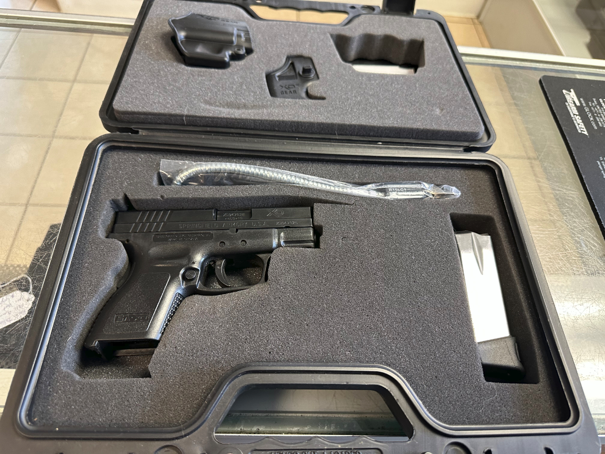 Springfield Armory MODEL XD-9 SUB COMPACT 13+1 MAG 3 INCH HAMMER FORGED ...