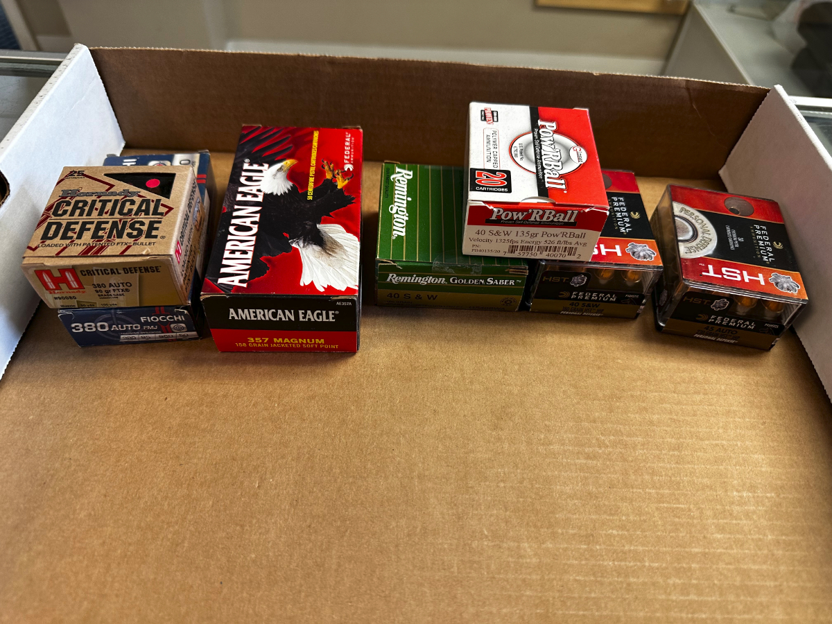 210 ROUNDS ASSORTED PISTOL/REVOLVER AMMUNITION ALL NEW IN BOXES ...