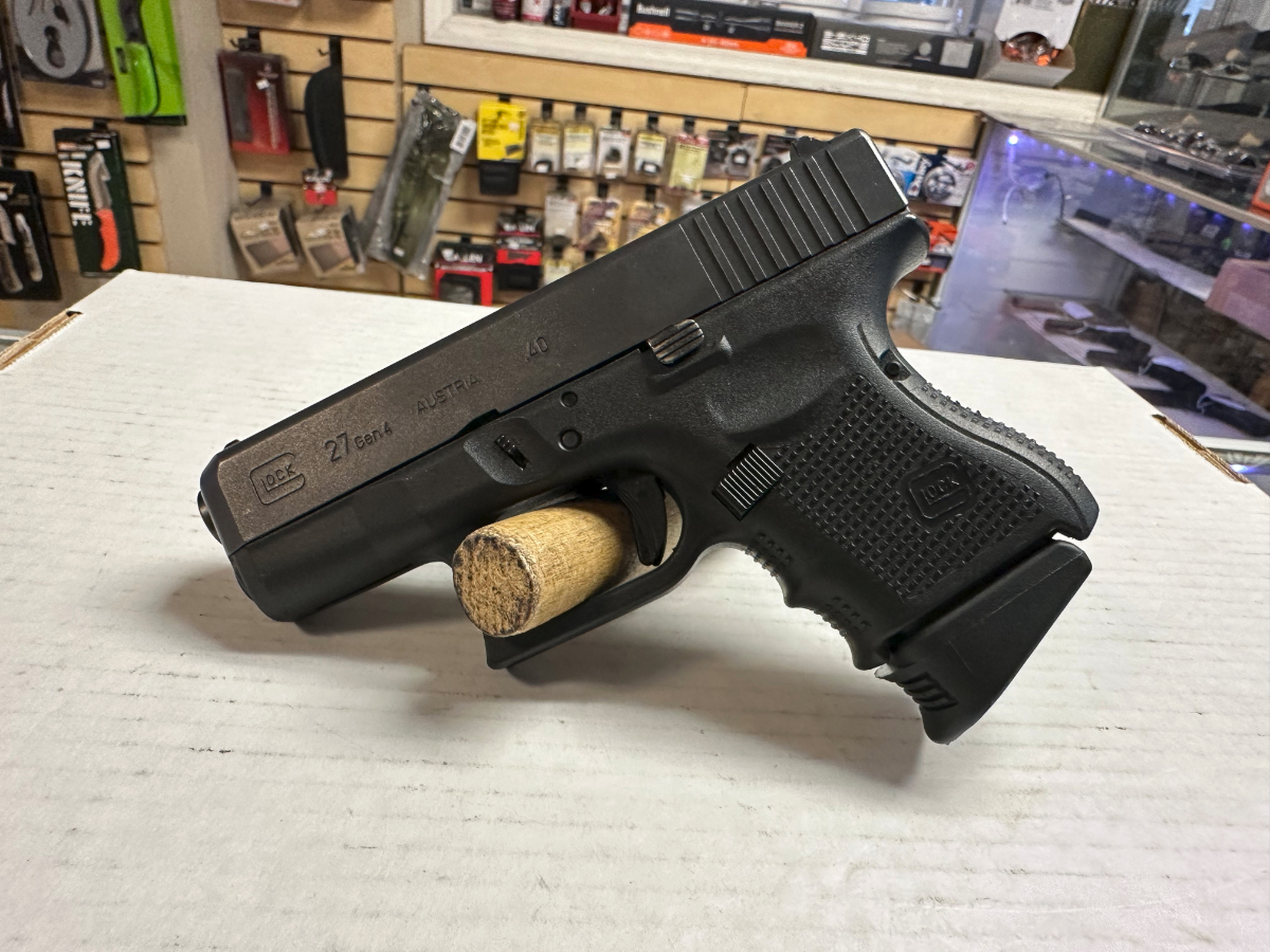 Glock MODEL 27 GEN 4 SEMI-AUTO PISTOL 3.43 INCH BARREL 9+1 SHOT ...