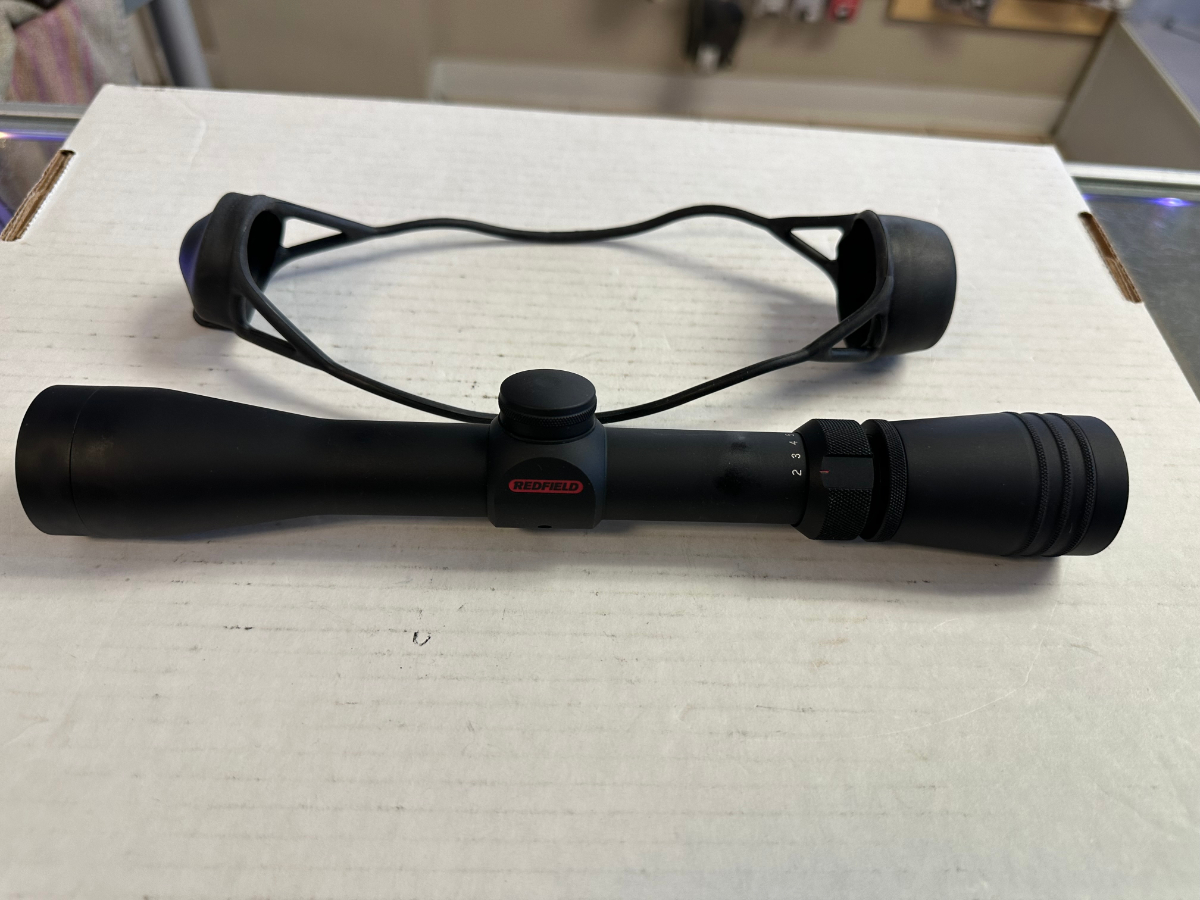 REDFIELD REVOLUTION 2-7X33 RIFLE SCOPE WITH LENS COVERS IN EXCELLENT ...