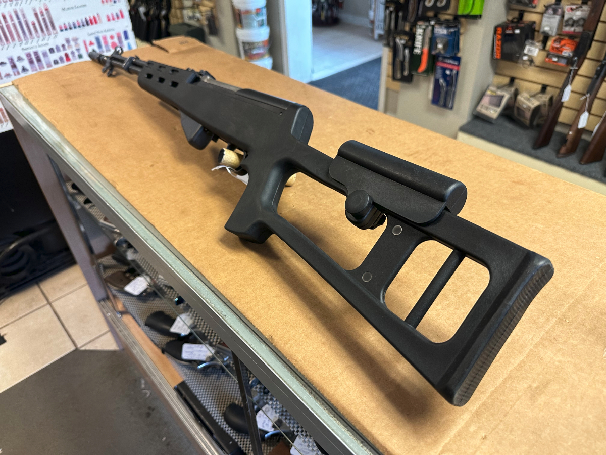 YUGOSLAVIA MODEL SKS SEMI-AUTO RIFLE WITH SPORTER STOCK IN EXCELLENT ...