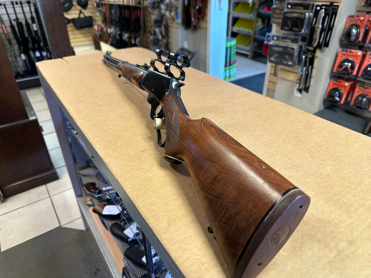 MARLIN (JM) MODEL 336CS LEVER ACTION RIFLE 20 INCH BARREL HARD WOOD ...