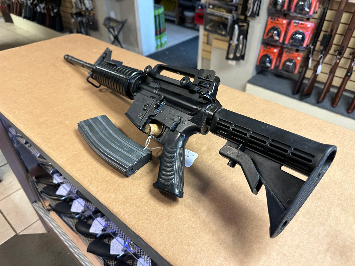 Colt M4 CARBINE LAW ENFORCEMENT "RESTRICTED" AR-15 SEMI-AUTO RIFLE ...