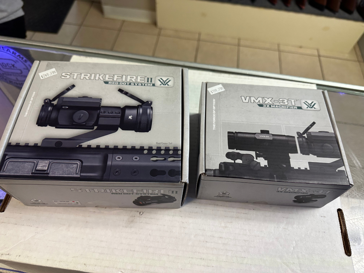 Vortex Optics VORTEX STRIKEFIRE II RED/GREEN DOT SIGHT SYSTEM WITH 3X ...