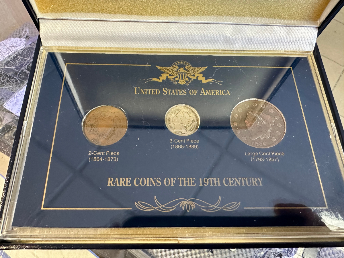 Coins Of 19th Century (HIGH GRADE) Large Cent 3 Cent 2 Cent NICE ...