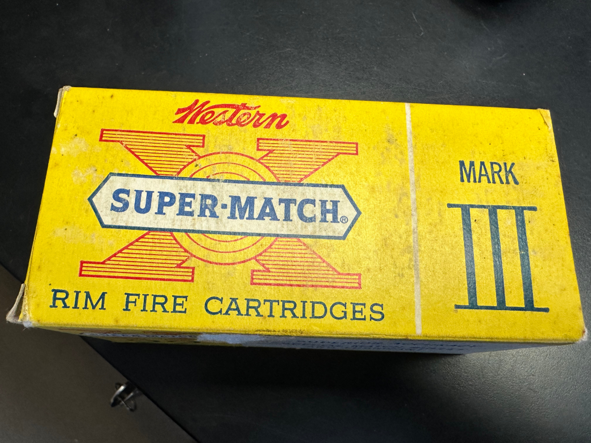 500 ROUND BRICK WESTERN COLLECTIBLE SUPER MATCH X MARK III 22 LR ...
